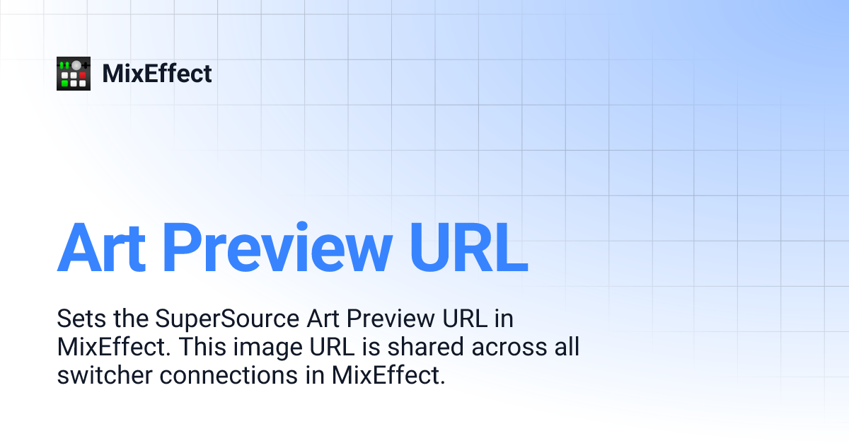 Art Preview URL | MixEffect